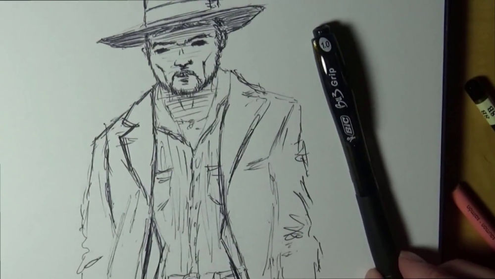 25 Easy Cowboy Drawing Ideas - How to Draw a Cowboy