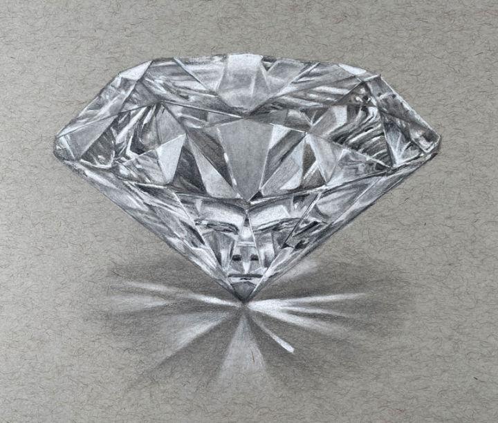 25 Easy Diamond Drawing Ideas - How to Draw
