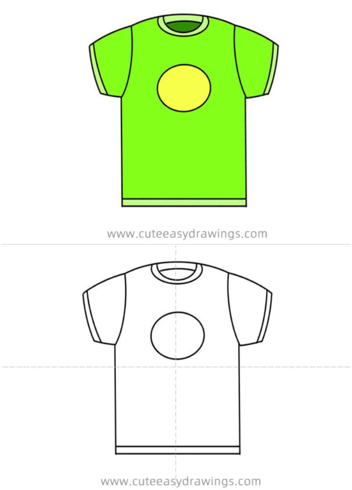 25 Easy Shirt Drawing Ideas - How to Draw a Shirt