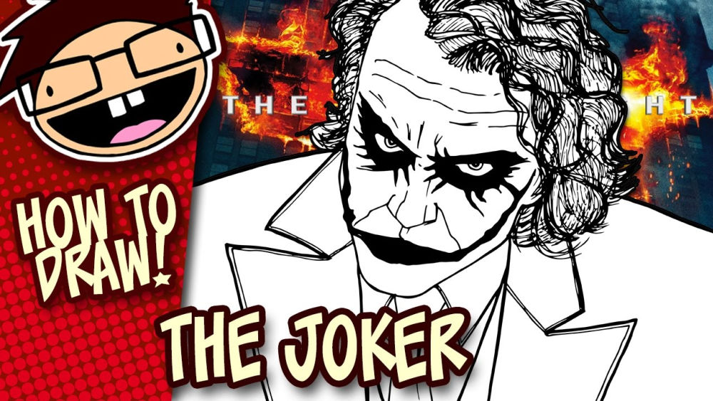 25 Easy Joker Drawing Ideas - How to Draw the Joker