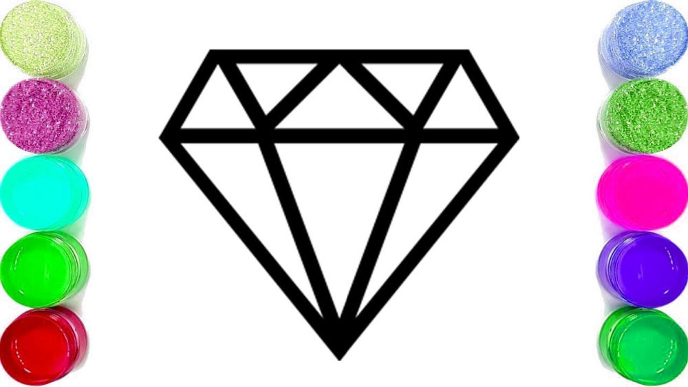 25 Easy Diamond Drawing Ideas - How to Draw