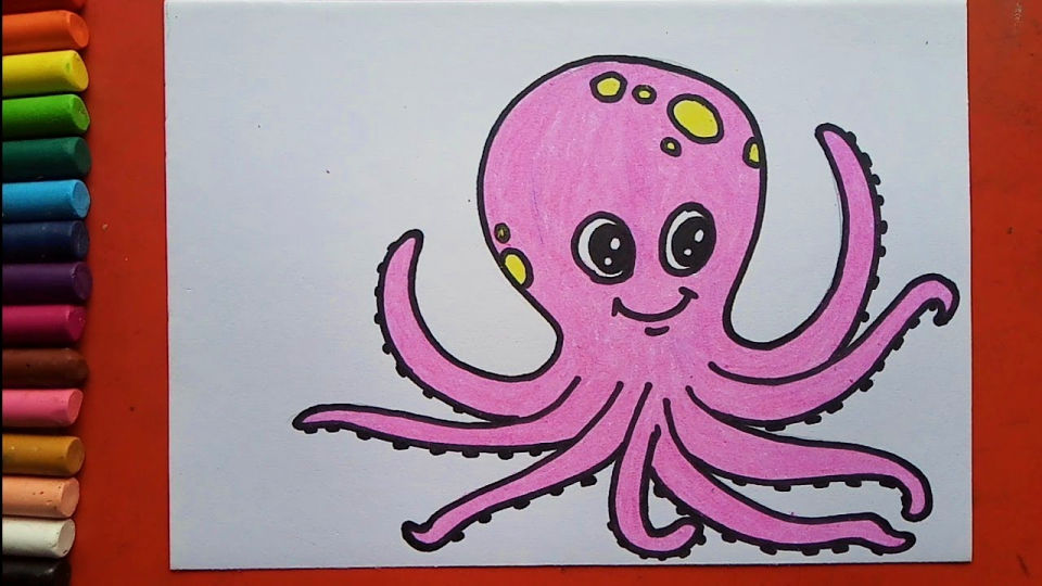 20 Easy Octopus Drawing Ideas - How to Draw an Octopus