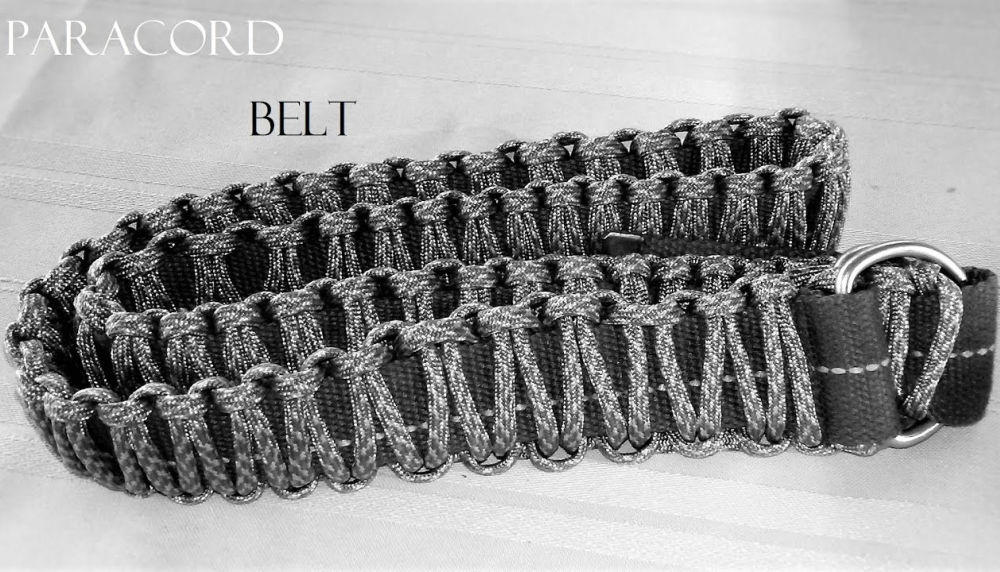 25 DIY Paracord Belt Patterns with Easy Instructions - Blitsy