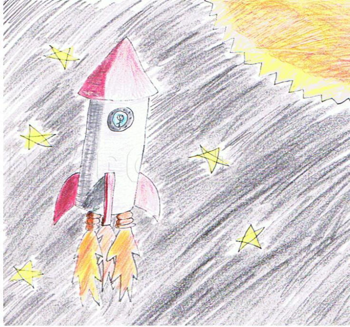 20 Easy Rocket Drawing Ideas - How to Draw a Rocket