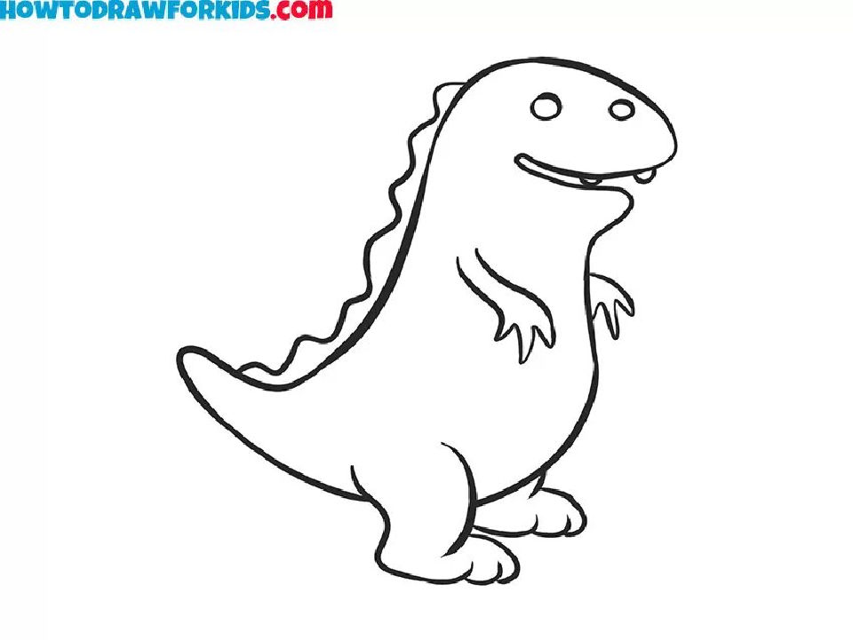 25 Easy Godzilla Drawing Ideas - How to Draw Godzilla