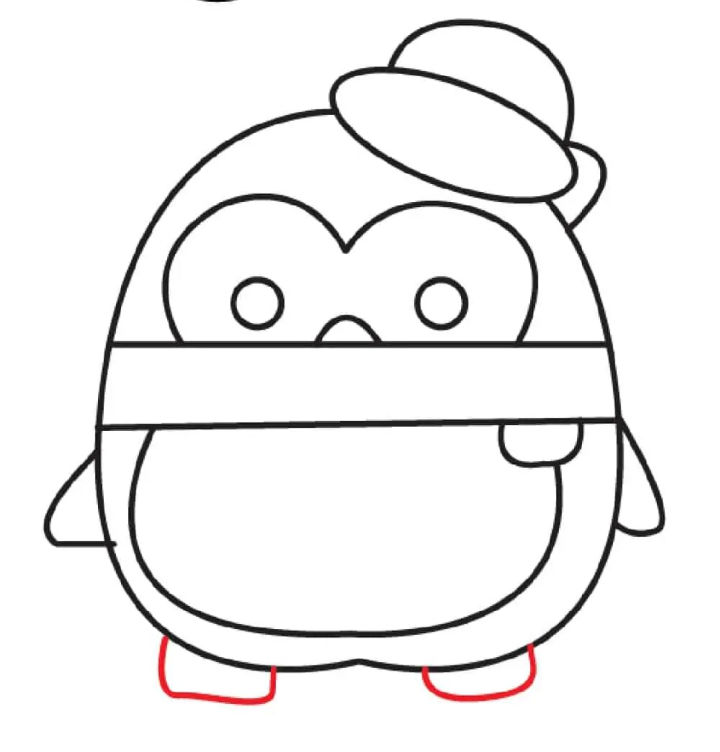 25 Easy Penguin Drawing Ideas - How to Draw a Penguin