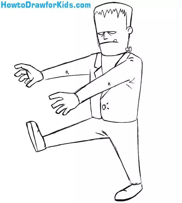 25 Easy Monster Drawing Ideas - How to Draw a Monster