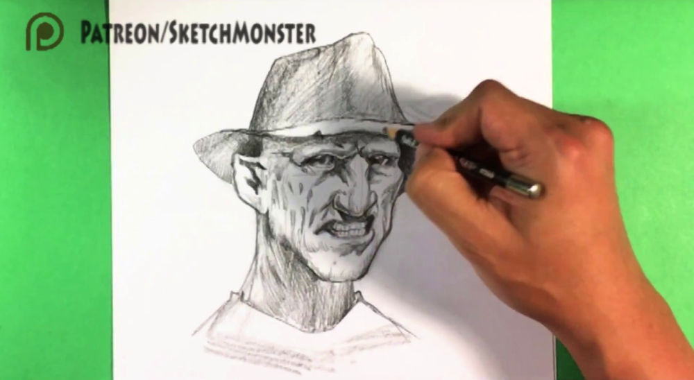 25 Freddy Krueger Drawing Ideas - How to Draw Freddy Krueger