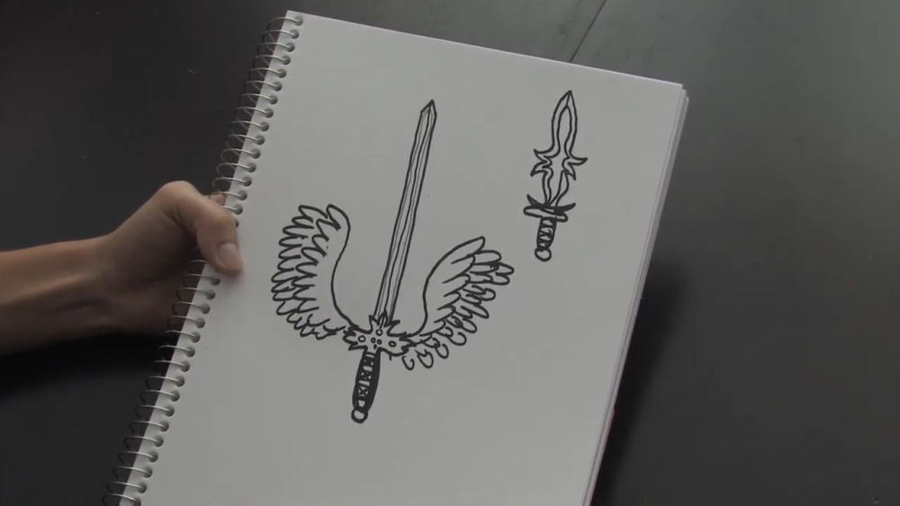 25 Easy Sword Drawing Ideas - How to Draw a Sword - Blitsy