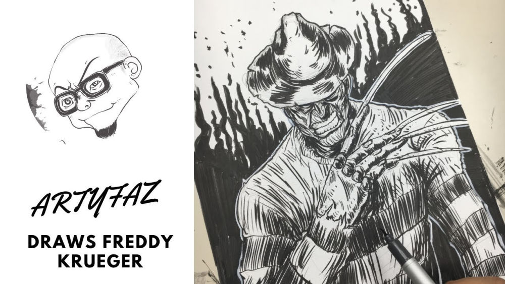 25 Freddy Krueger Drawing Ideas - How to Draw Freddy Krueger