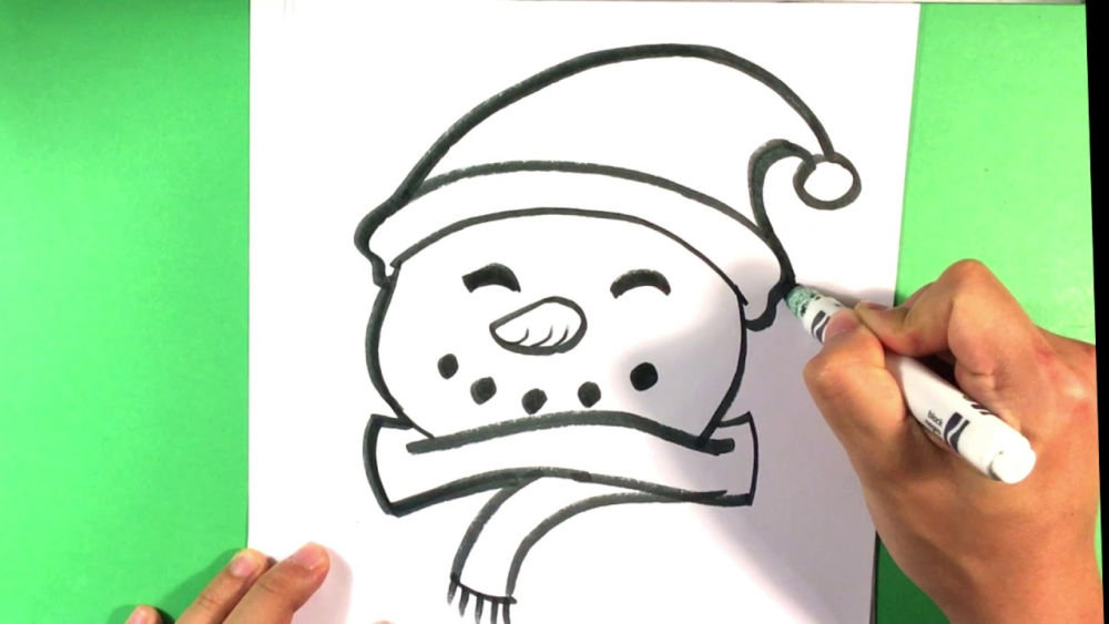 25 Easy Snowman Drawing Ideas - How to Draw a Snowman 25 Easy Snowman Drawing Ideas - How to Draw a Snowman