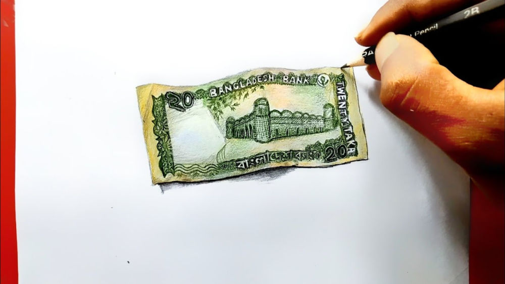 15 Easy Money Drawing Ideas - How to Draw Money