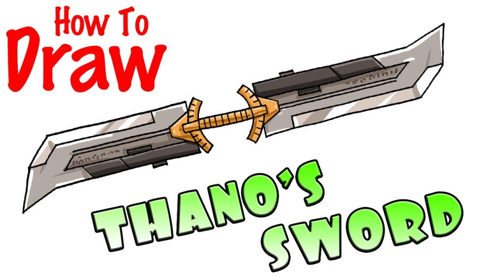 25 Easy Sword Drawing Ideas - How to Draw a Sword - Blitsy