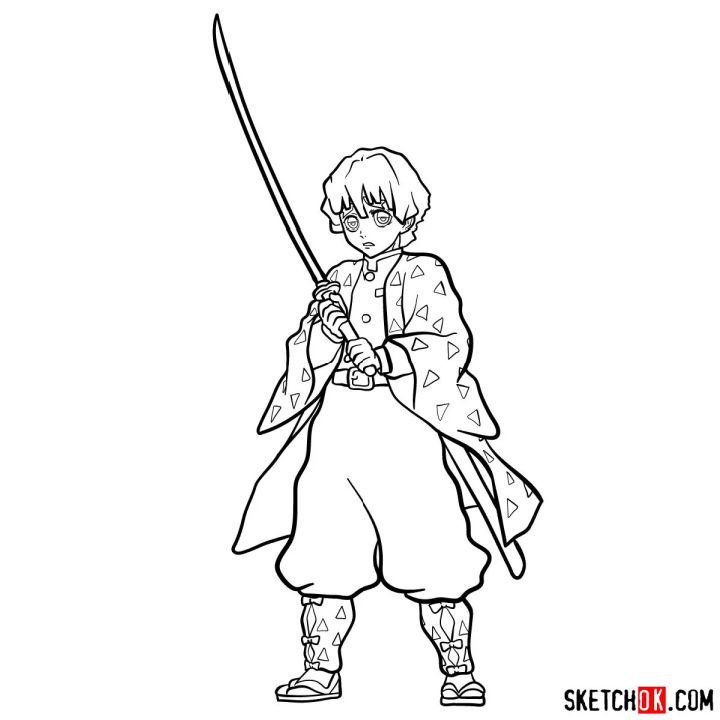 15 Easy Demon Slayer Drawing Ideas - How to Draw