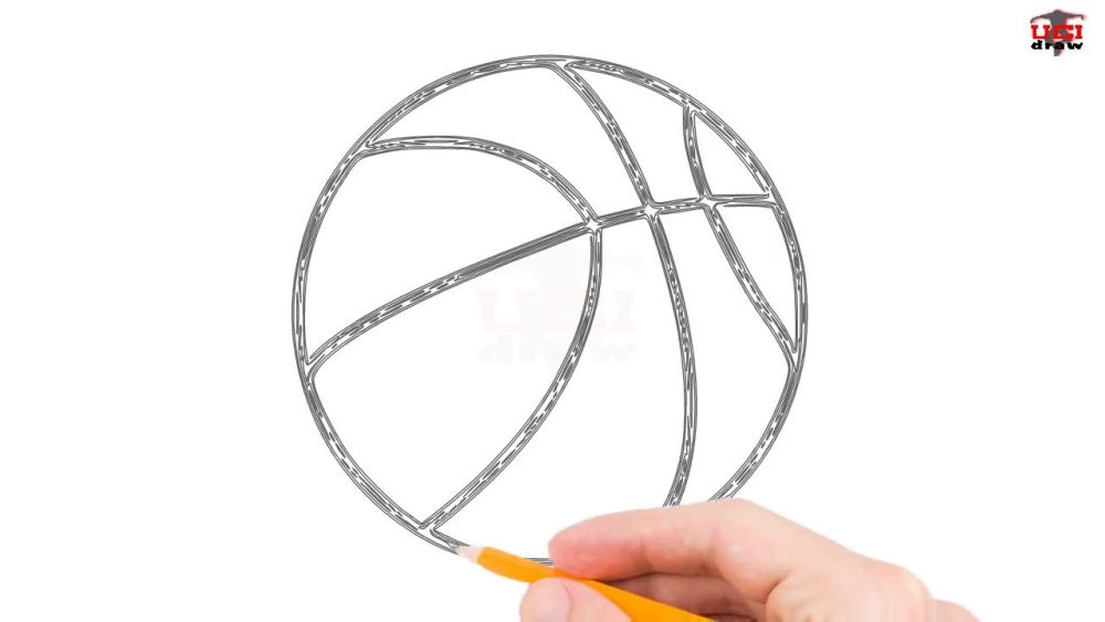 25 Easy Basketball Drawing Ideas - How to Draw a Basketball