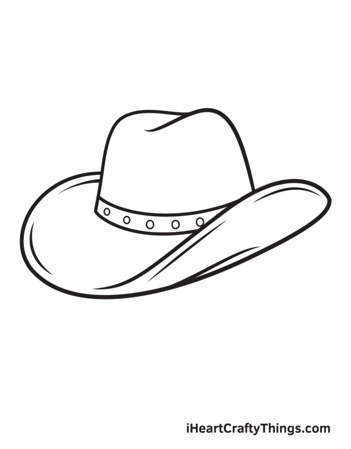 25 Easy Cowboy Drawing Ideas - How to Draw a Cowboy