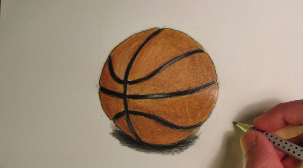 25 Easy Basketball Drawing Ideas - How to Draw a Basketball