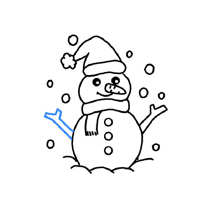 25 Easy Snowman Drawing Ideas - How to Draw a Snowman