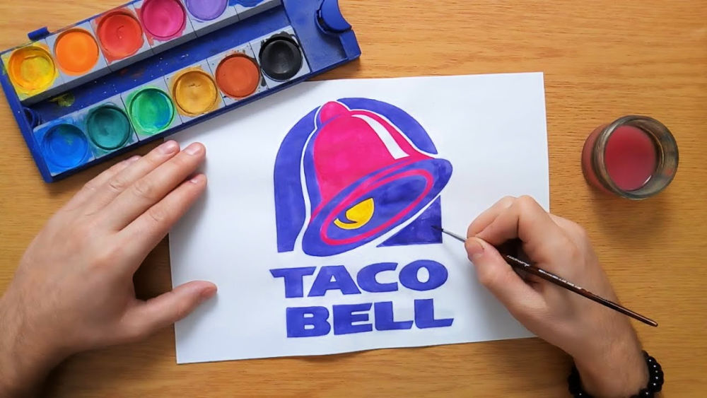 Taco Drawing - Step by Step Instructions - Blitsy