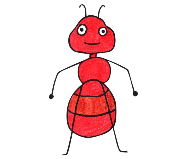 25 Easy Ant Drawing Ideas - How to Draw an Ant