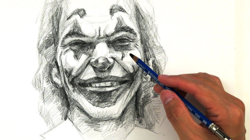 25 Easy Joker Drawing Ideas - How to Draw the Joker