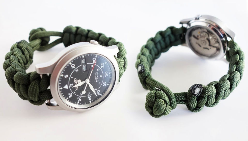 18 DIY Paracord Watch Band Projects To Make - Blitsy