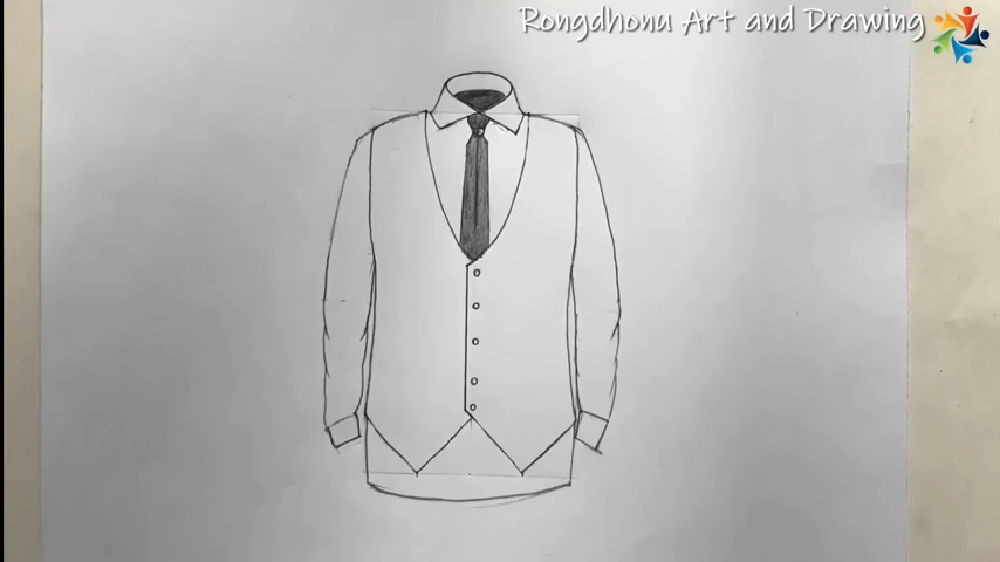 25 Easy Shirt Drawing Ideas - How to Draw a Shirt