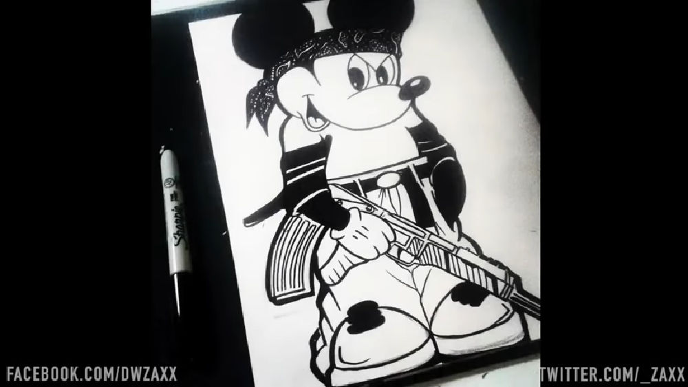 25 Mickey Mouse Drawing Ideas - Draw Mickey Mouse