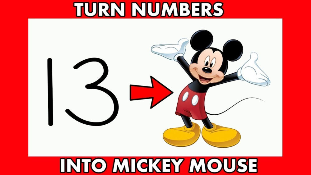 25 Mickey Mouse Drawing Ideas - Draw Mickey Mouse