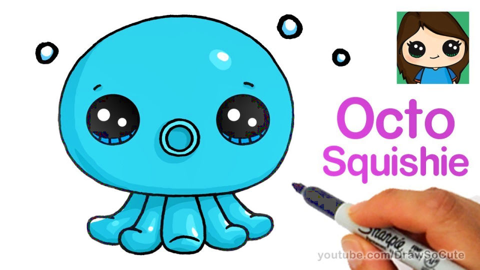 20 Easy Octopus Drawing Ideas - How to Draw an Octopus