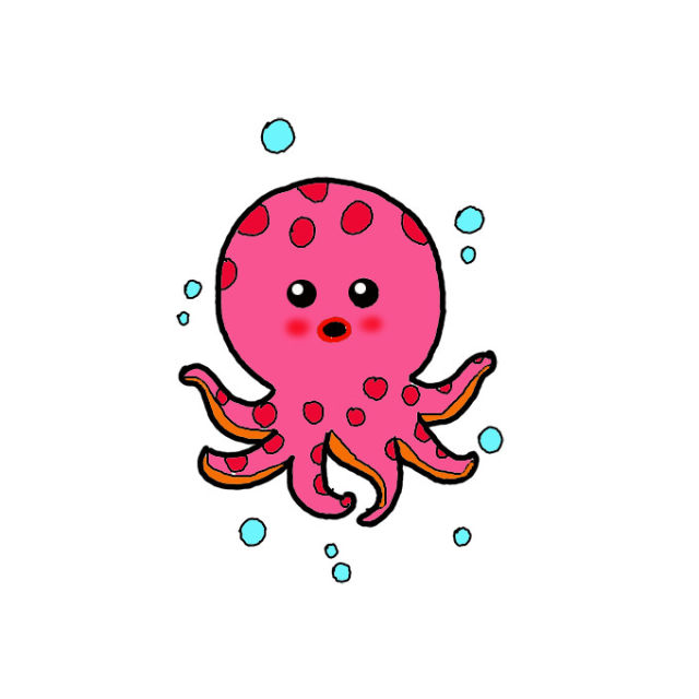20 Easy Octopus Drawing Ideas - How to Draw an Octopus