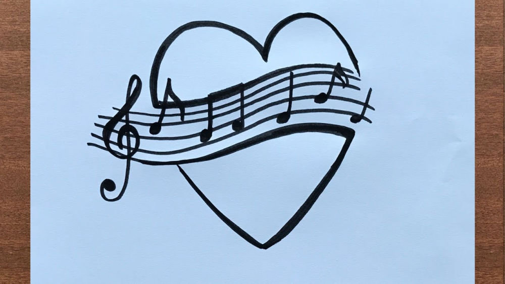 15 Easy Music Notes Drawing Ideas - How to Draw