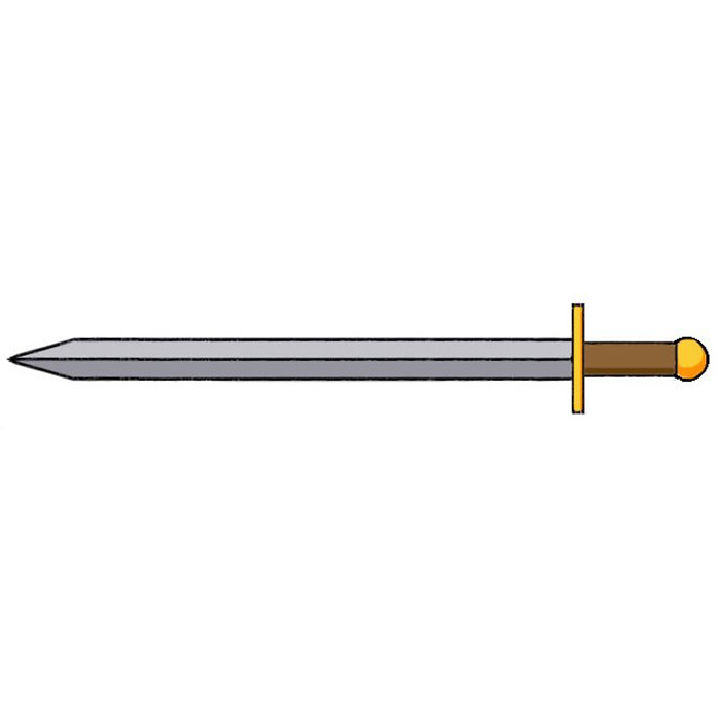 25 Easy Sword Drawing Ideas - How to Draw a Sword - Blitsy