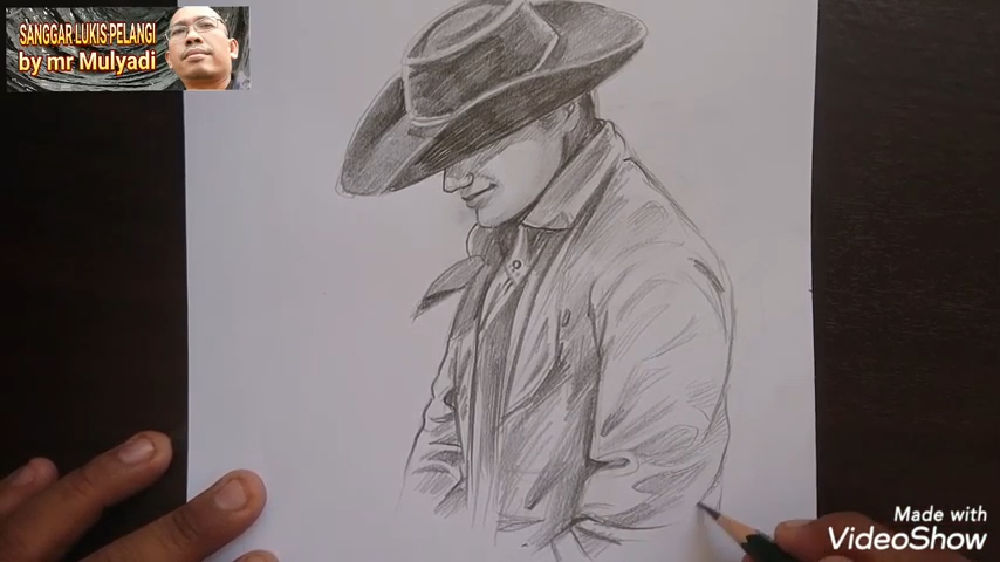 25 Easy Cowboy Drawing Ideas - How to Draw a Cowboy