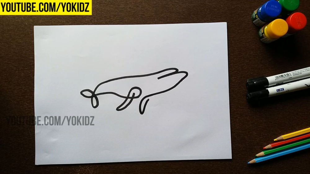 25 Easy Whale Drawing Ideas - How to Draw a Whale