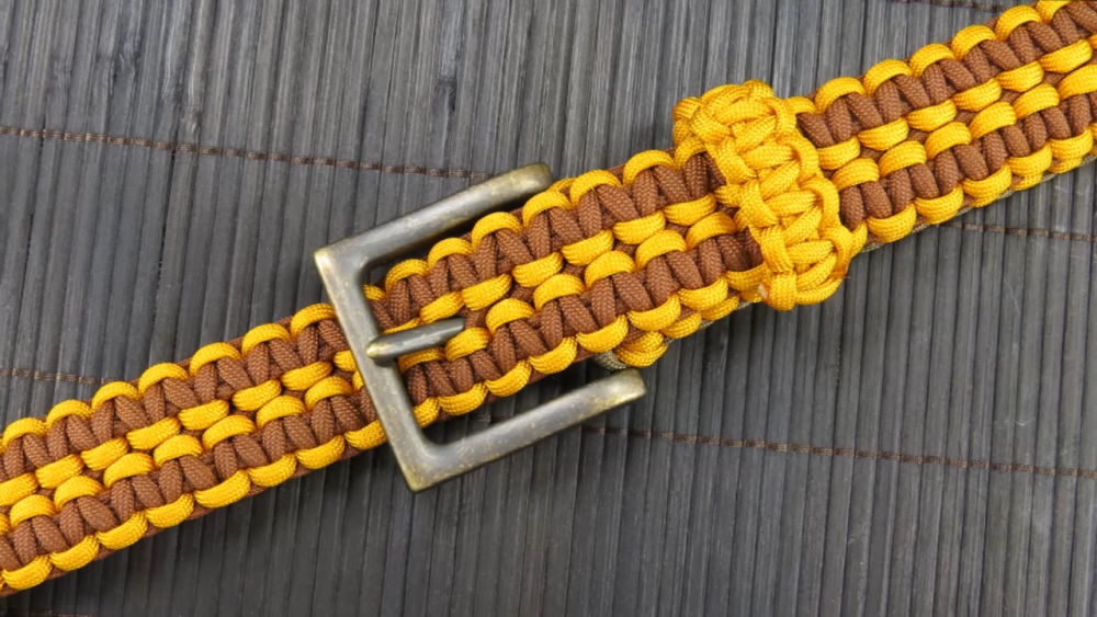 25 DIY Paracord Belt Patterns with Easy Instructions - Blitsy