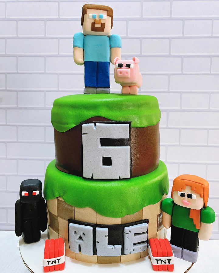 25 Creative Minecraft Cake Ideas - Blitsy
