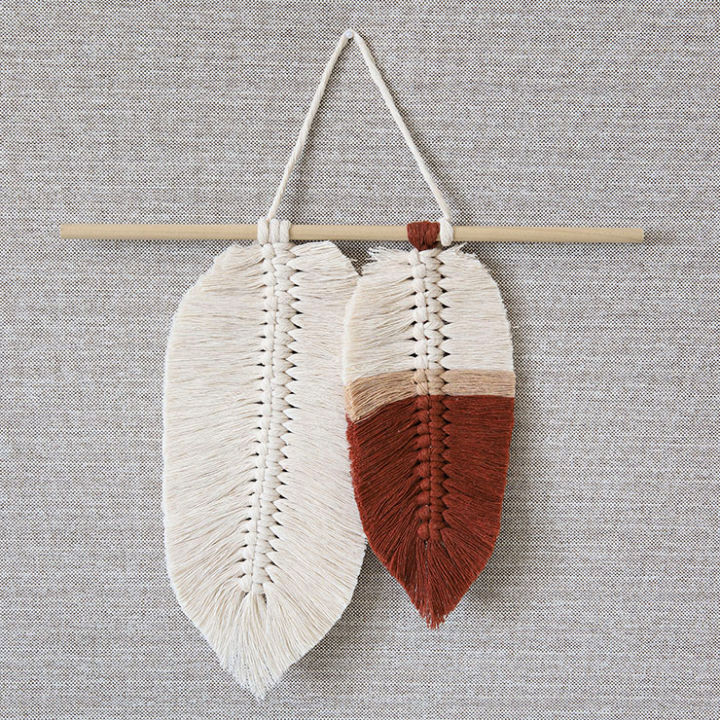 How to Make Macrame Feathers - Blitsy