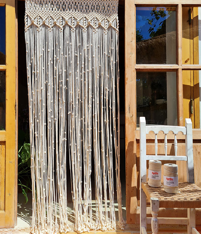 DIY Macrame Curtains - Step by Step Instructions - Blitsy