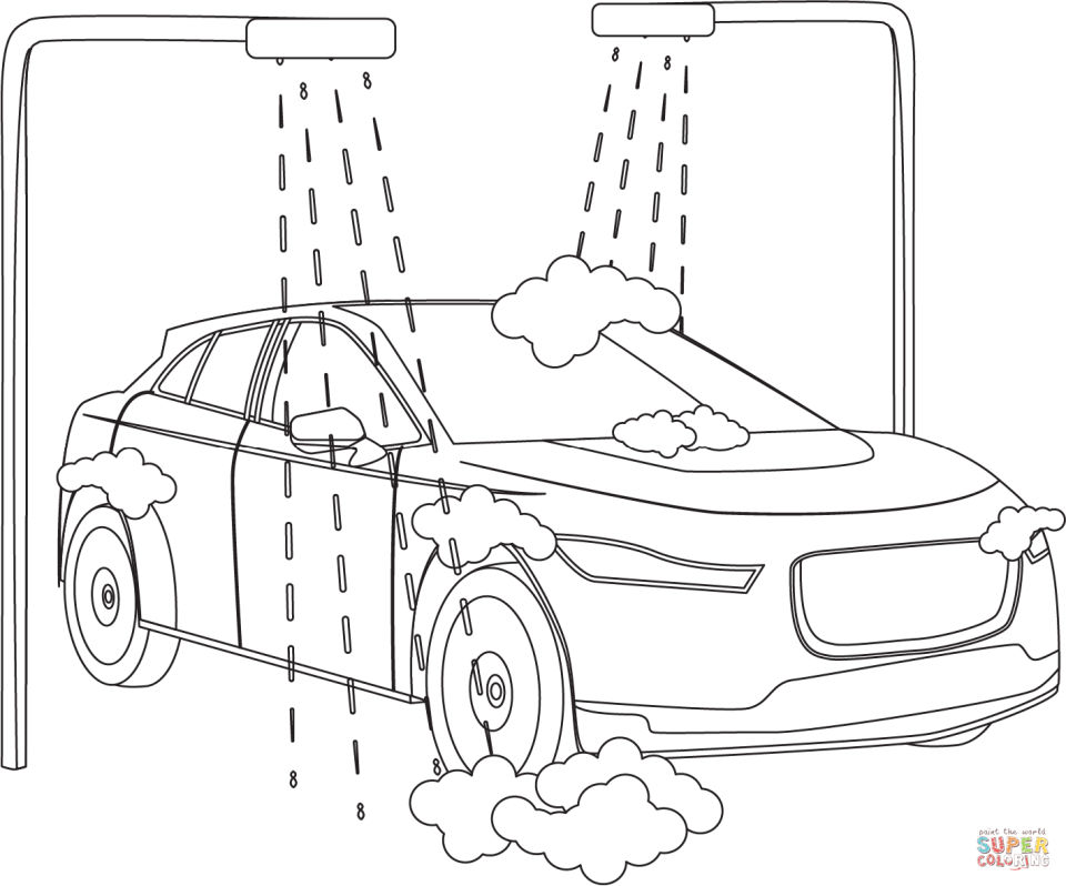 25 Free Car Coloring Pages for Kids and Adults