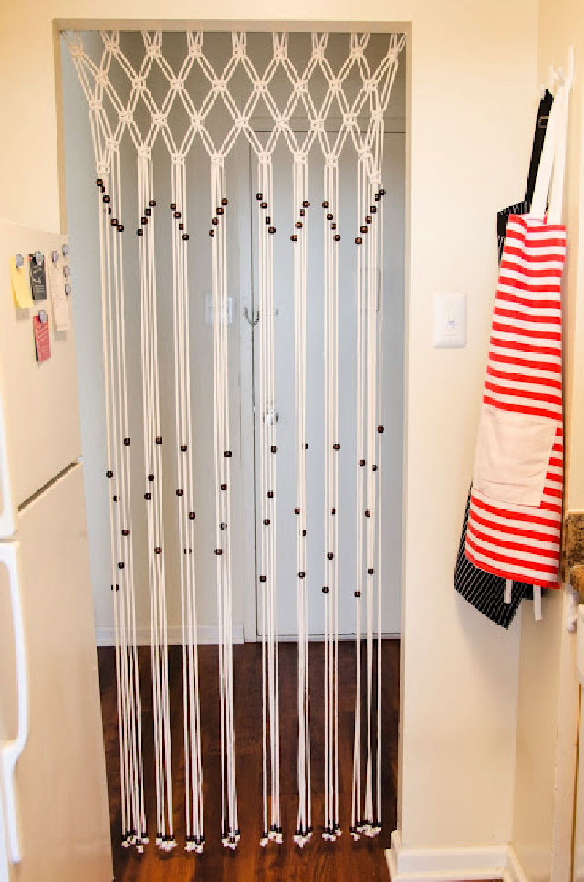 DIY Macrame Curtains - Step by Step Instructions - Blitsy