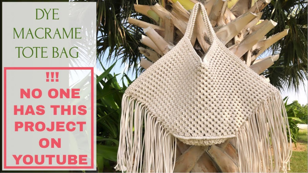DIY Macrame Bag Pattern - Blitsy