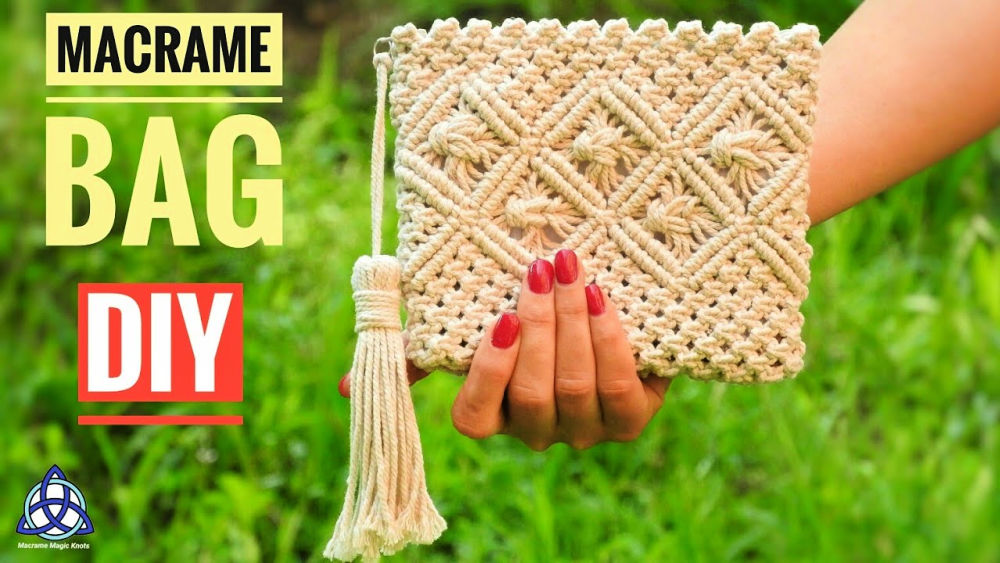 DIY Macrame Bag Pattern - Blitsy
