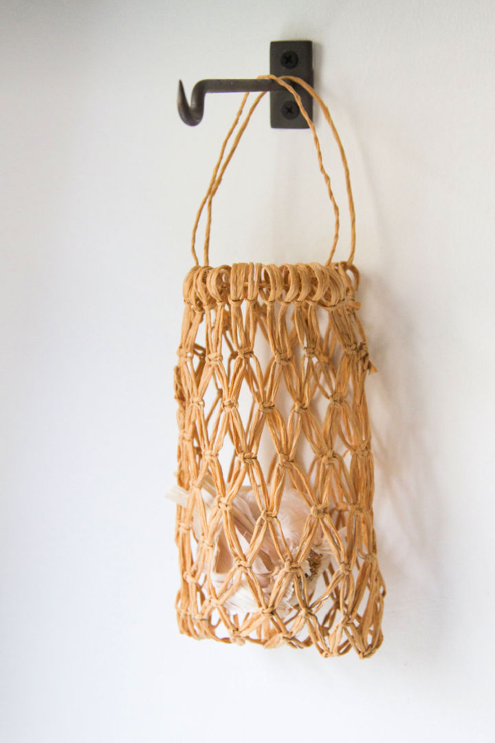 Free DIY Macrame Basket Pattern - Blitsy