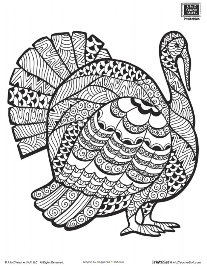 40 Free Thanksgiving Coloring Pages for Kids and Adults