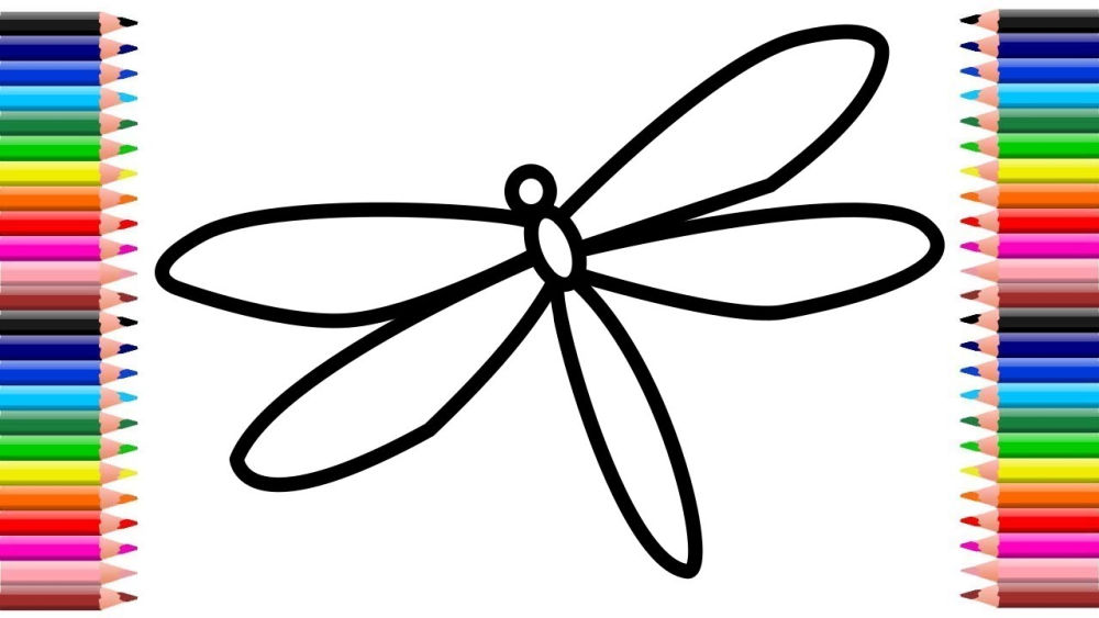 25 Easy Dragonfly Drawing Ideas - How to Draw
