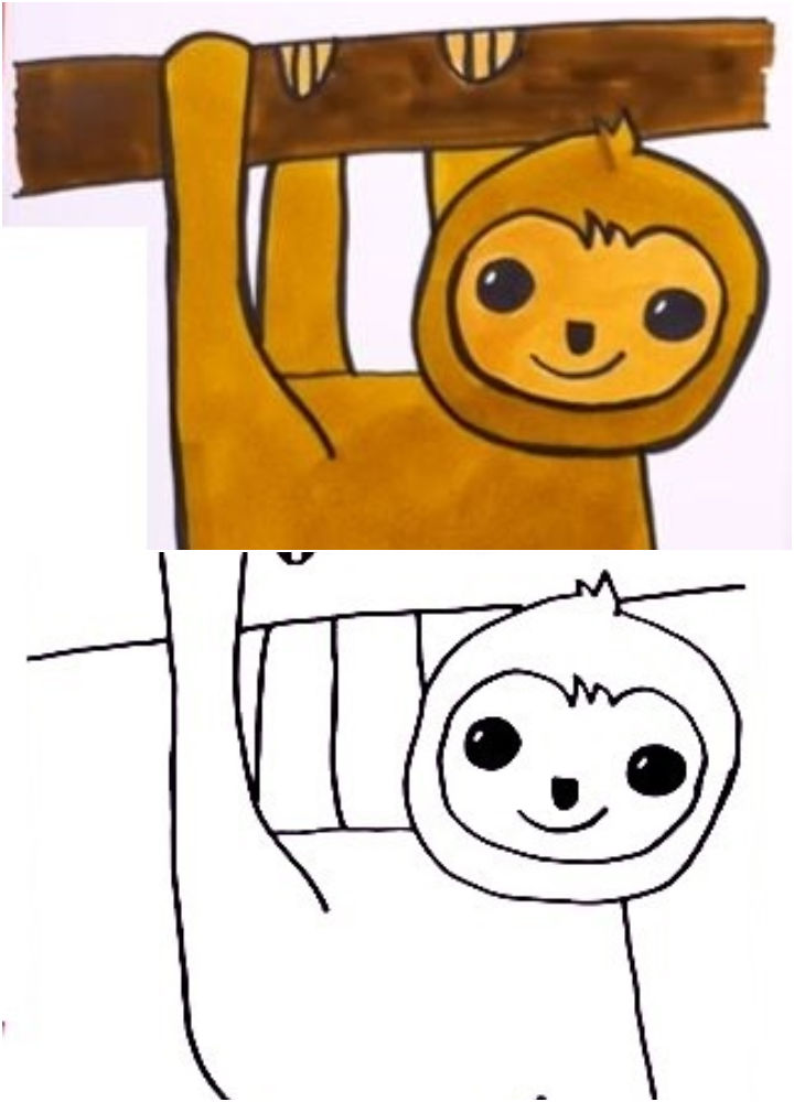 25 Easy Sloth Drawing Ideas - How to Draw a Sloth