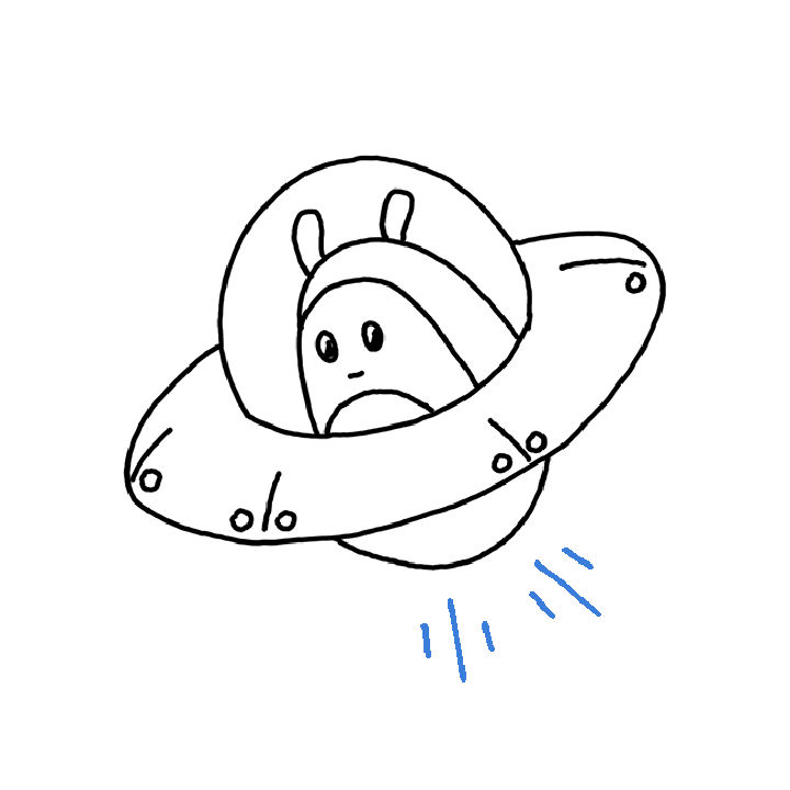 20 Easy UFO Drawing Ideas - How to Draw a UFO