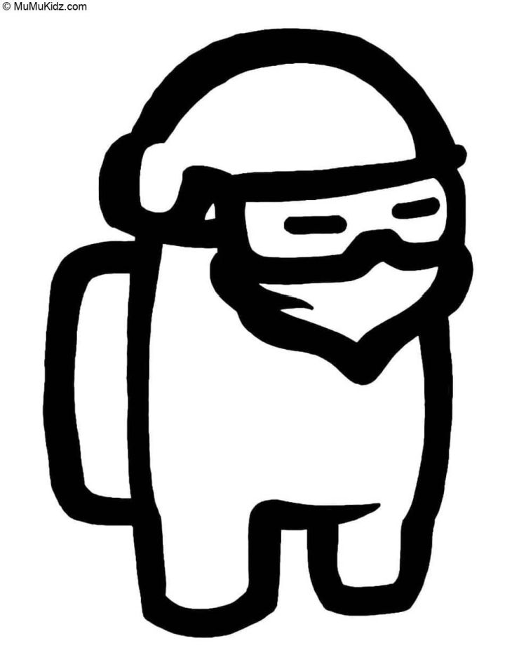 25 Free Among Us Coloring Pages for Kids and Adults