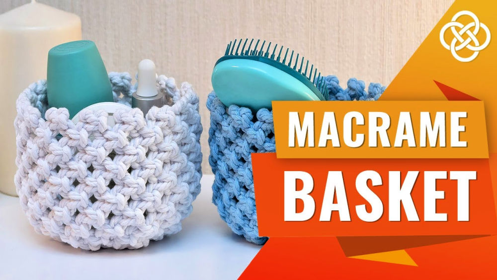 Free DIY Macrame Basket Pattern - Blitsy